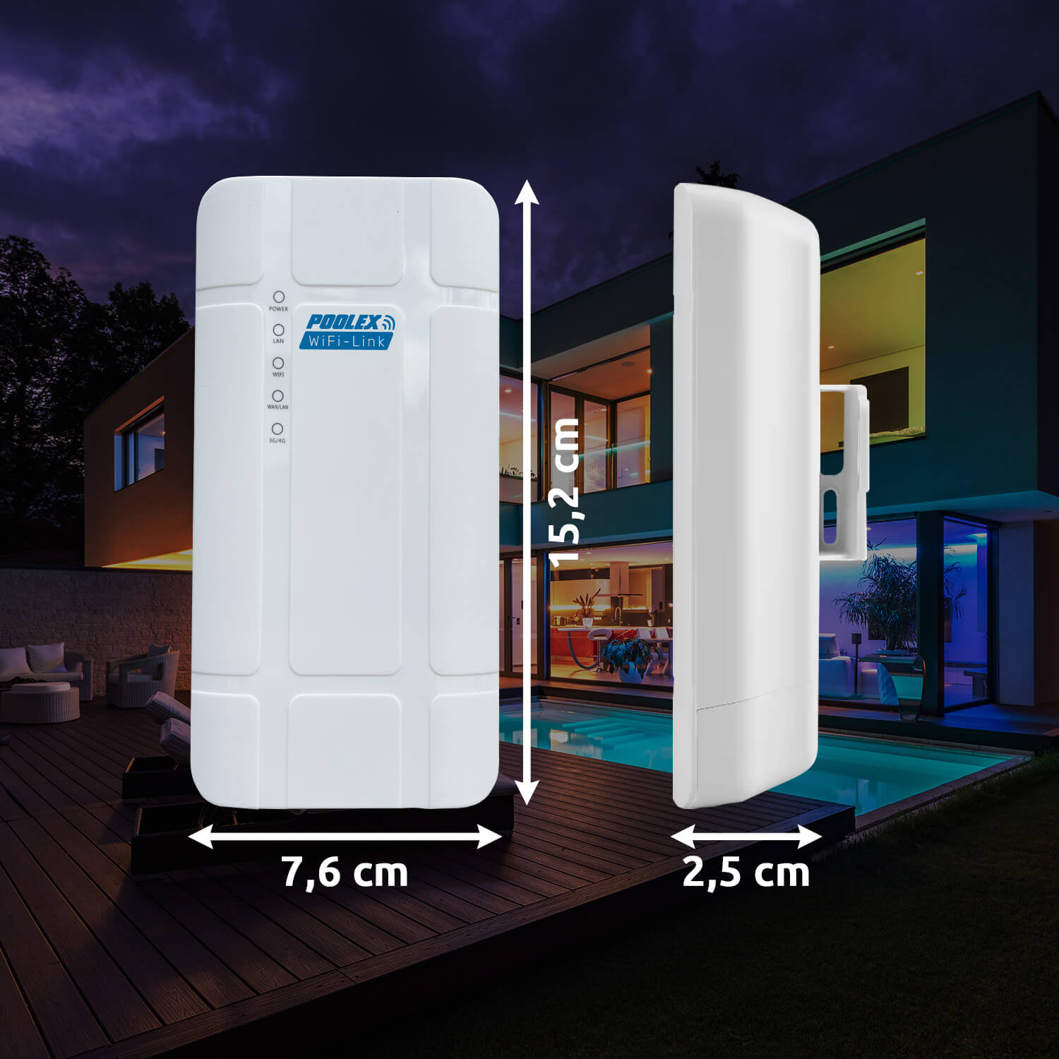 WiFi-Link antenne WiFi et routeur 4G | Poolex